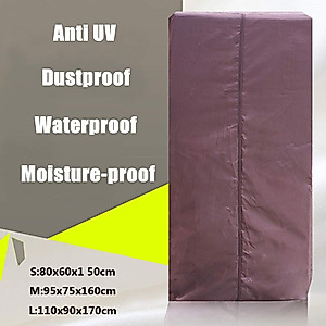 Indoor Outdoor Waterproof Treadmill Cover,Running Jogging Machine 3 Sizes Dust Proof Shelter Protection Treadmill Dust Covers Suitable for Home, Garden, Gym,L