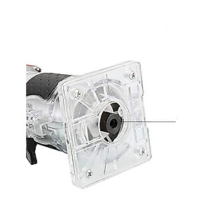 TAUFAOD Palm Router Electric Hand Trimmer Wood Router Collets Woodworking Tool Laminate Trimmer 110V 800W (800W Blue)