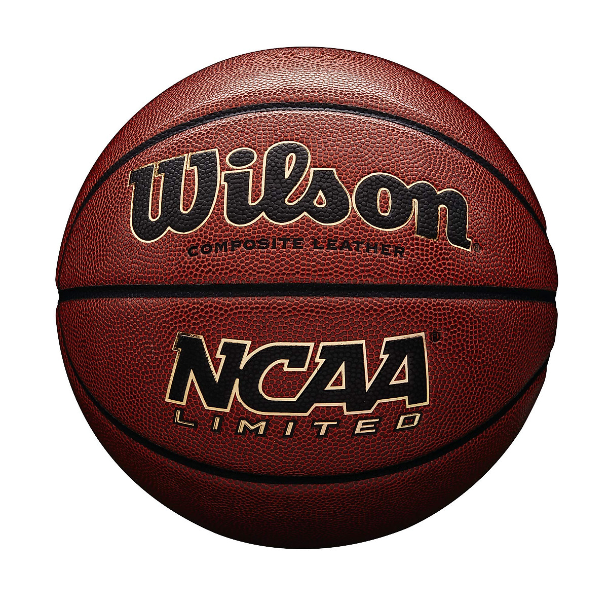 Wilson NCAA Limited Basketball - Size 7 - 29.5", Brown