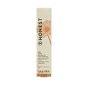 Honest Beauty CCC Clean Corrective with Vitamin C Tinted Moisturizer | Mineral SPF 30 | Vegan + Cruelty Free | Alabaster Fair Light, 1 fl oz