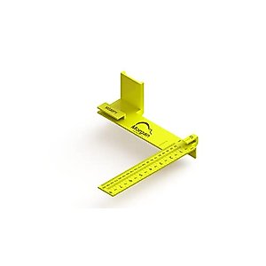 Kiwi Vision® Morgan Square Yellow UV Resistant Plastic 8-inch