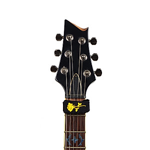 Guitar Bass String Muter Noise Reducer Dampener Universal Guitar Fretboard Muting Wraps Fit for 6-String Guitar, 4-string bass