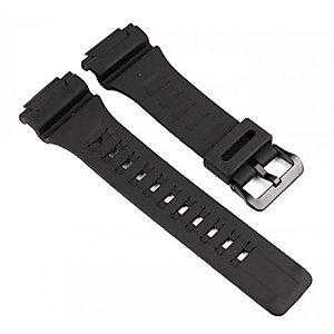 Casio watch strap watchband Resin Band black for AQ-S810W AQ-S810