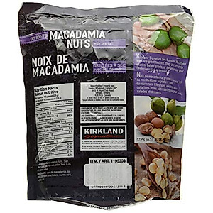 KIRKLAND SIGNATURE Roasted Macadamia Nuts (Net Wt 24 Ounce ),