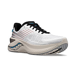 Saucony Men's Endorphin Shift 3 Running Shoe, White/Sand, 13