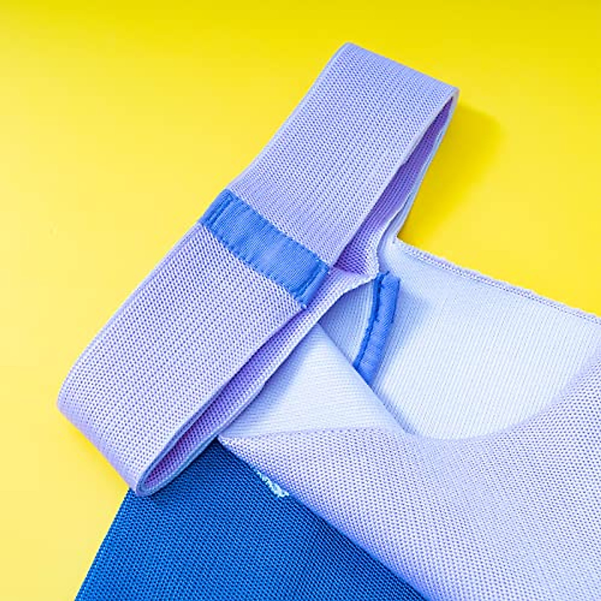 Cute Handbag for Women Aesthetics Crochet Tote Bag Large Capacity Solid Vibrant Color Casual Hobo Bag (Purple, Large)