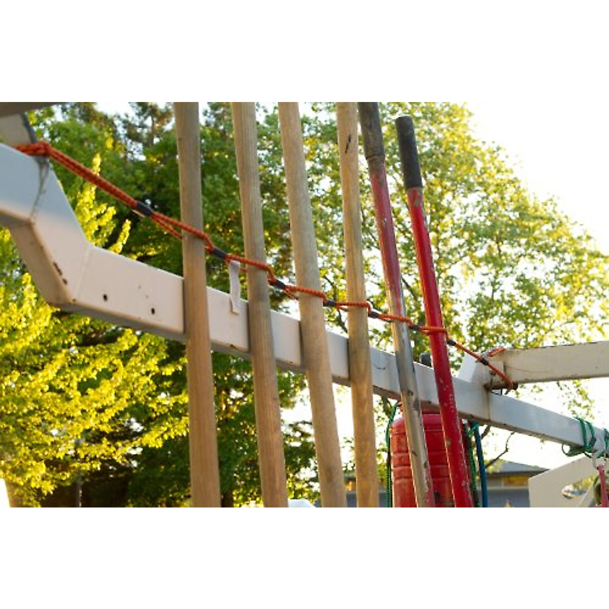 LoopRope | Bungee Cord Tie Down System | Adjustable Cargo Strap | Knot Free | Truck, RV, ATV, Camping,Outdoor Accessory, Multipurpose | Loop, Clip and Go | 5 Feet (Orange)