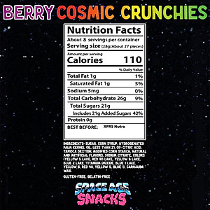 Premium Freeze Dried Berry Cosmic Crunchies - 8 Ounces of Berry Cosmic Crunchies Freeze Dried Candy - Space Age Snacks Freeze Dry Candy Freetles for All Ages