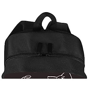 Kawaii Backpack For Girls Women Cute Cartoon Casual Bag 17 Inch Lightweight Multipurpose Travel Laptop Backpack