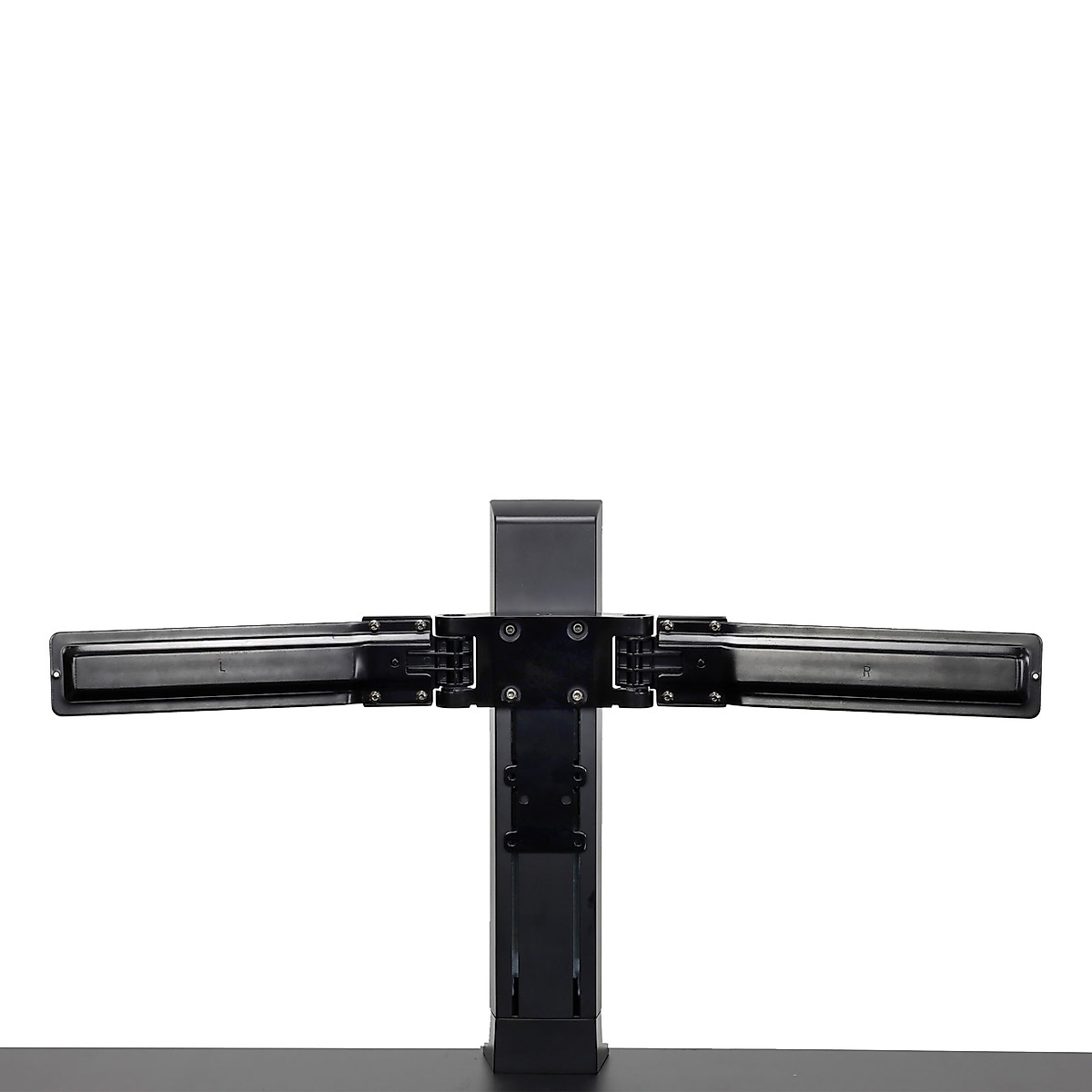Ergotron – Dual Monitor Double Hinged Bow – Add-on for WorkFit Monitor Kits