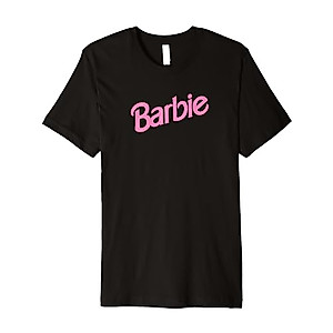 Barbie Pink Logo Premium T-Shirt