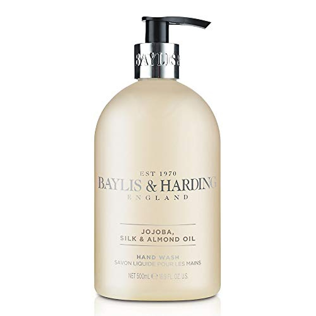 Baylis & Harding Jojoba, Silk & Almond Oil 16.9 Ounces Hand Wash, Pack Of 3