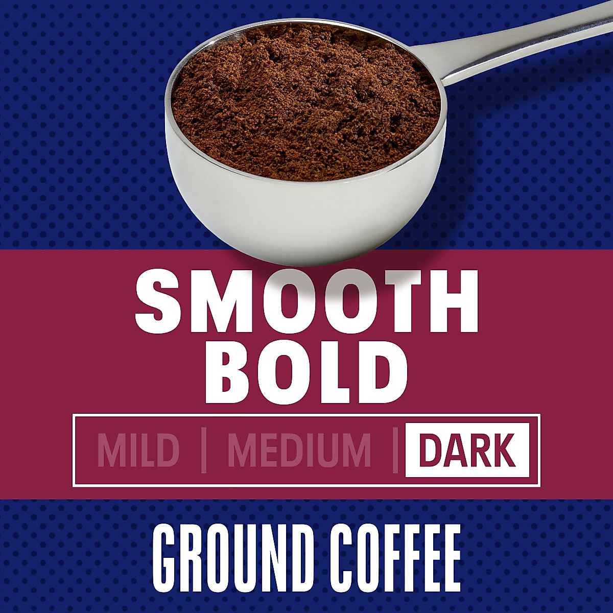 Maxwell House Smooth Bold Roast Ground Coffee (26.7 oz Canister)
