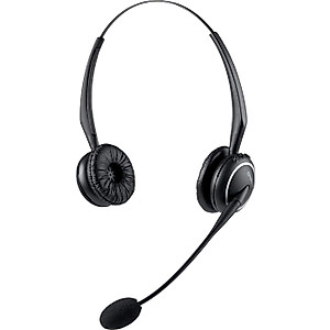 Jabra GN9125 Duo Flex-Boom Wireless Headset for Deskphone (Renewed)