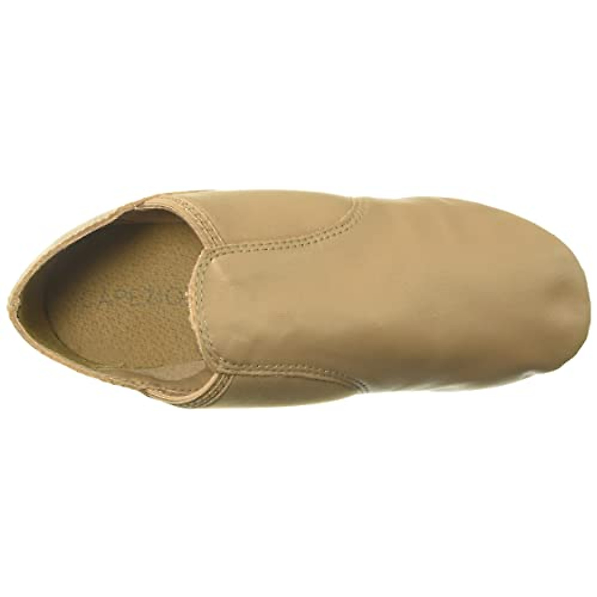Capezio Women's E-Series Jazz Slip On Shoe, Caramel, 11