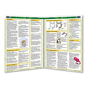 Detoxification Guide - Body Cleansing Guide - 4-Page Laminated 8.5" x1 1"