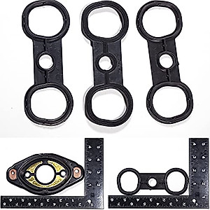 HIHIAV 11127582245 11127552280 Valve Cover Gasket &Gasket Maker 3oz,Camshaft Adjuster Eccentric Shaft Actuator Seal Oil Filter Housing Gasket BMW 128i 323i 328i 328xi 528xi 528i X3 X5 Z4 3.0L