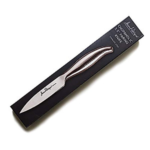 Jean-Patrique Paring Knife Kitchen 3.5 inches | Professional Chef's Small Pairing Knife Kitchen with Straight Edge Fruit Knife Made from High Carbon Stainless Steal Handle