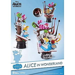 Beast Kingdom Alice in Wonderland Ds-010 D-Stage Series Statue, 6 inches