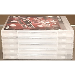 5 x New Genuine PS3 Game Replacement Case Clear Playstation OEM Sony Blu-ray DVD