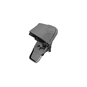 Thule Sleek Sibling Seat, Grey Melange , 10" x 32.7" x17.1"