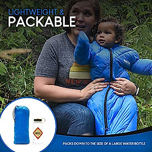 Morrison Outdoors Little Mo 40 Baby Sleeping Bag - Blazing Blue