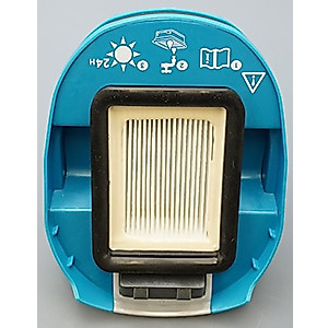 Seneca River Trading Bissell Disco Teal Dirty Tank Cover Assembly for Crosswave Wet Dry Vac, 1609653