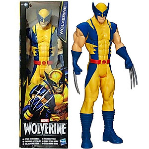 Marvel Titan Hero Series Wolverine 12 Inch, Thor Action Figure