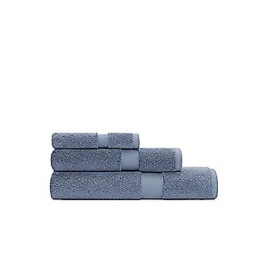 Calvin Klein Home Tracy Towel, Hand, Dusty Blue