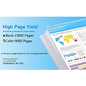 LCL Compatible Toner Cartridge Replacement for Konica Minolta TNP79 TNP-79 TNP79K TNP-79K TNP79C TNP79M TNP79Y AAJW130 AAJW430 AAJW330 AAJW230 High Yield Bizhub C3350i C4050i (4-Pack, BKCMY)