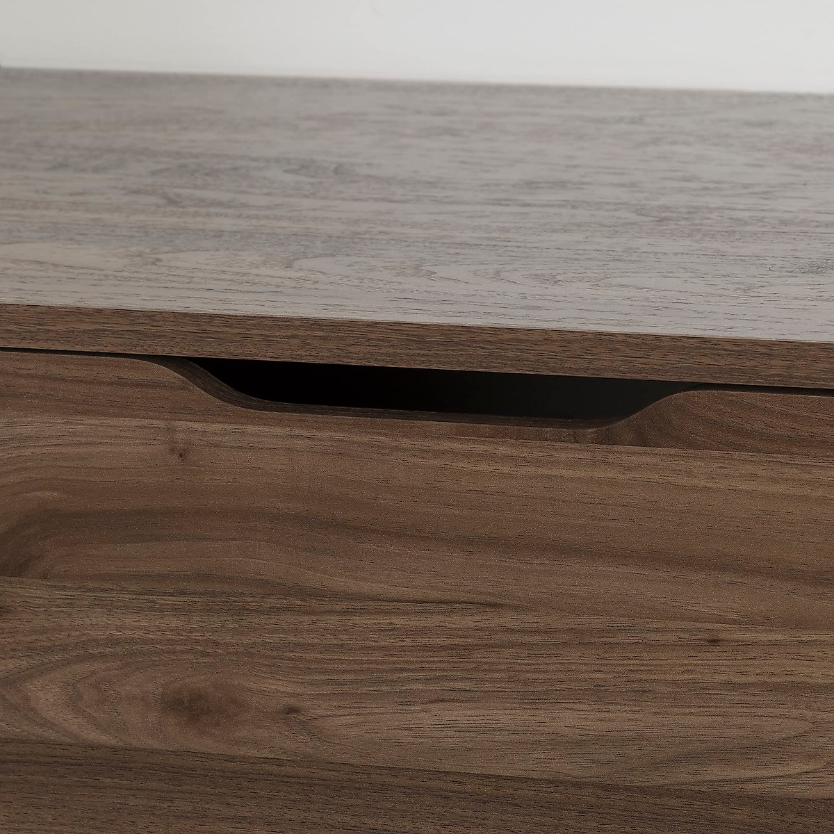 South Shore Holland 1-Drawer Nightstand, Natural Walnut