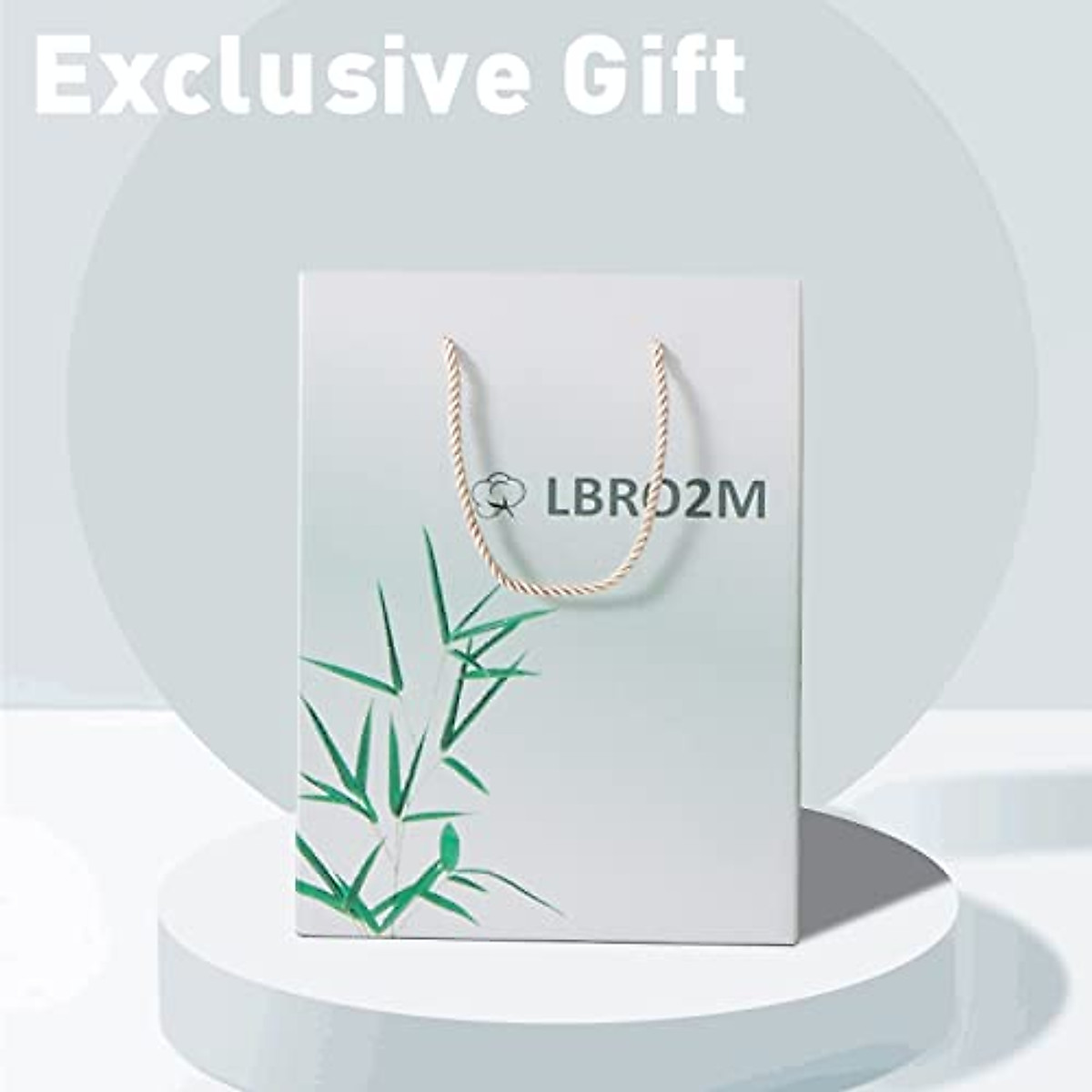 LBRO2M Waffle Blanket Twin Size Bamboo Cotton Cooling,Summer Lightweight Bed Sofa Couch Throws Blankets,Super Soft Cool Weave Travel for All Season, Lake Blue