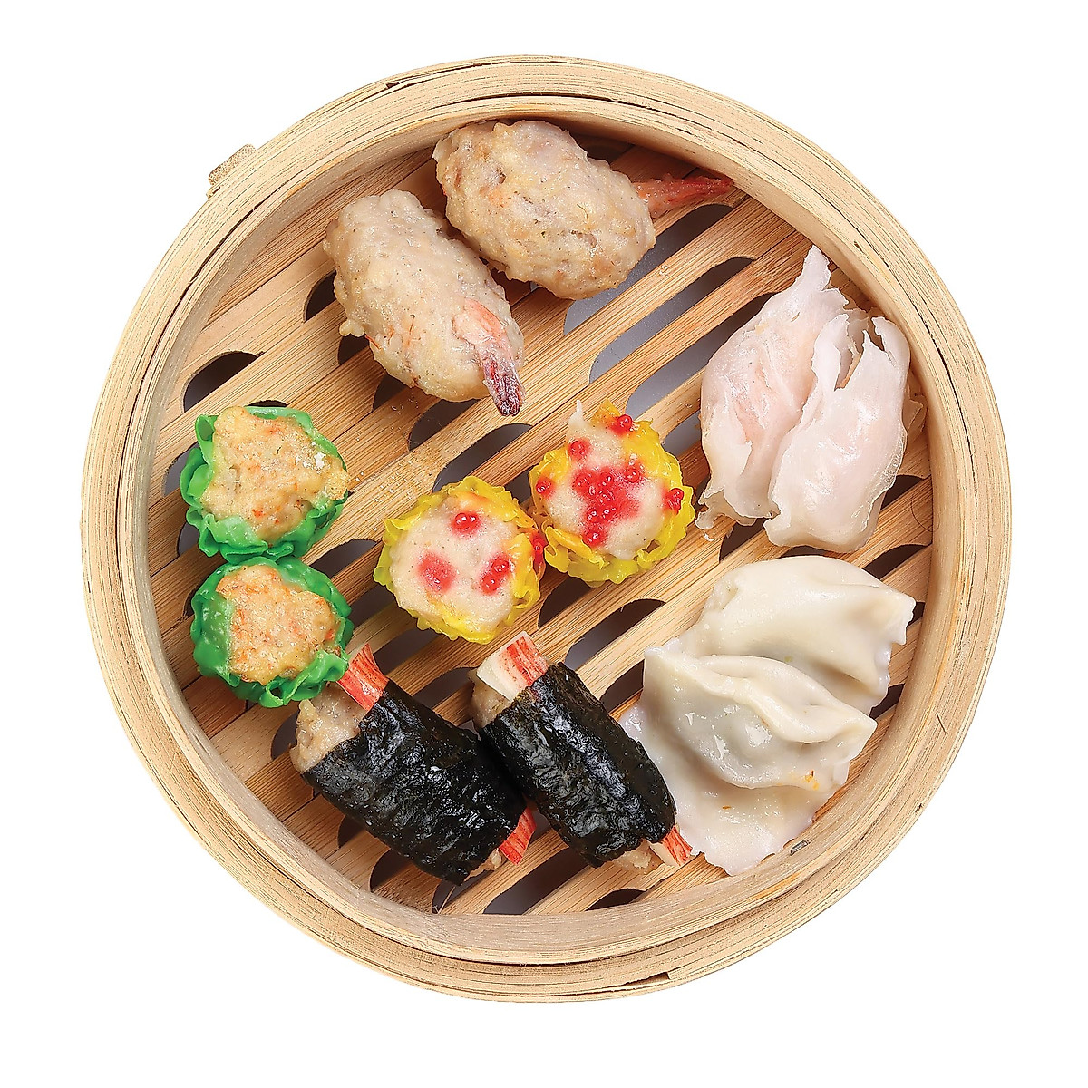 Helen’s Asian Kitchen Bamboo Food Steamer with Lid, 10-Inch