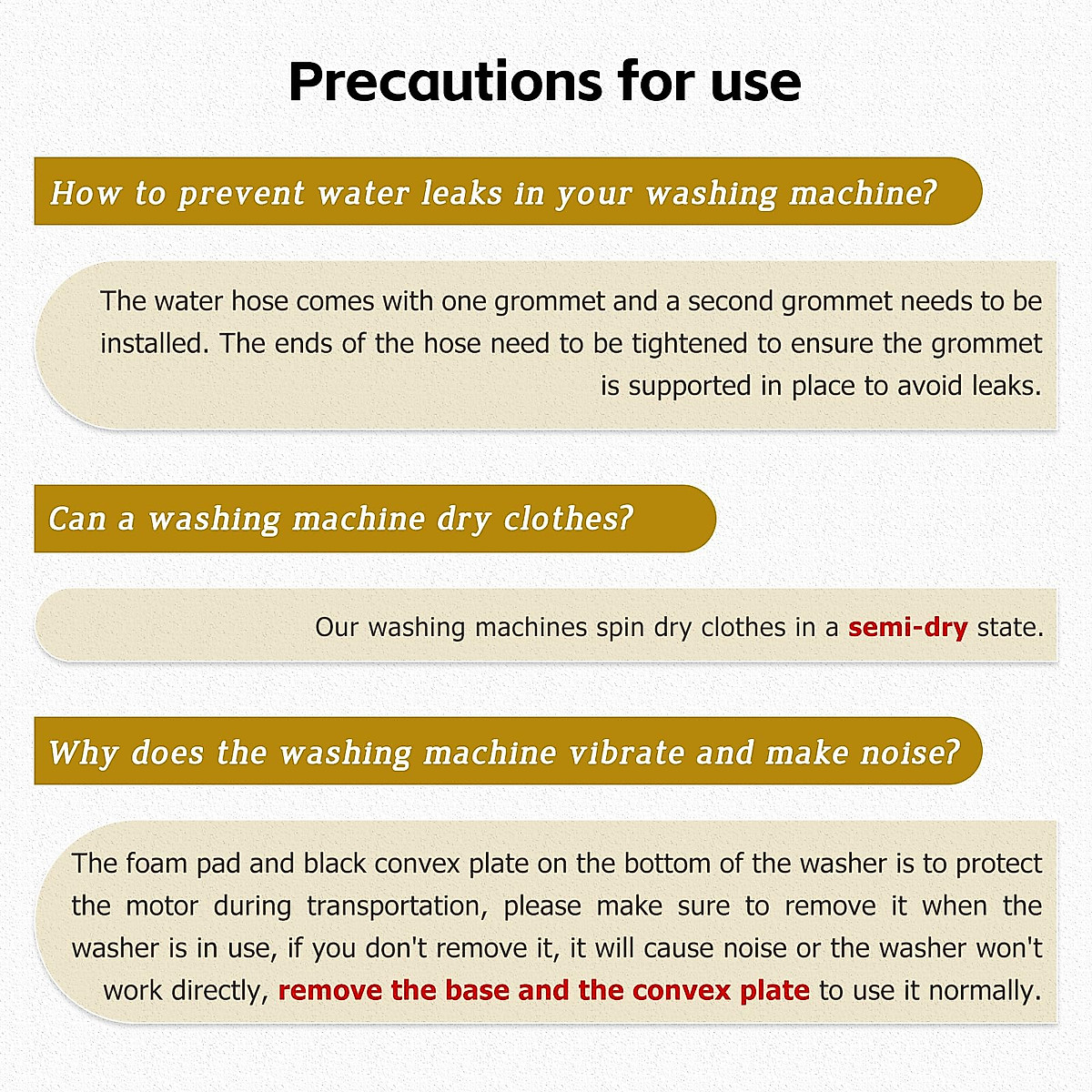 AXUTL Washing Machine Washer Machine 1.25cu.ft Apartment Dorm Laundry Compact Portable Washer Gold Full Automatic, 8 Water Levels, 10 Wash Programs