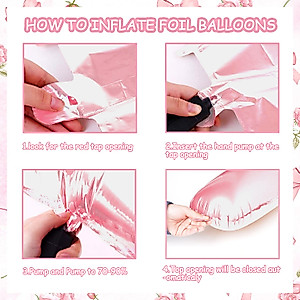 86Pcs She's Tying the Knot Bachelorette Party Decorations - Bow Garland Arch Kit She's Tying the Knot Letter Foil Balloon for Girls Bachelorette Party Bridal Shower Engagement Wedding Party Supplies