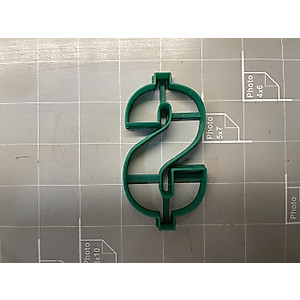 Dollar Sign Cookie Cutter