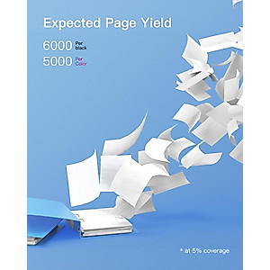 GPC Image LC406XL High Yield Ink Cartridge for Brother Printer for Brother LC406 Ink Cartridges LC406XL LC 406 XL use with Brother MFC-J4535DW MFC-J4335DW MFC-J5855DW MFC-J6555DW Printer (4 Pack)