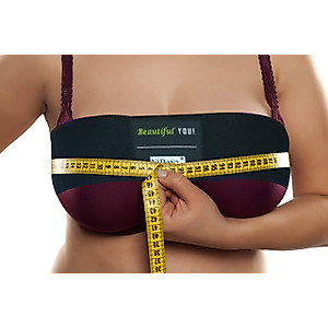 ViDava Breast Implant Stabilizer Band, Post Surgery Augmentation and Reduction Strap, High Impact Support Band, Soft Breathable Fabric, One Size Fits Most