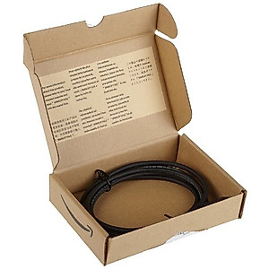 Amazon Basics 10-Pack USB-A 2.0 Extension Cable, Male to Female, 480Mbps Transfer Speed, 6.5 Foot, Black