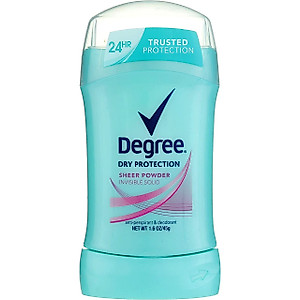 Degree Women Antiperspirant Deodorant Stick, Sheer Powder 1.6 oz