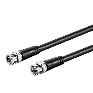 Monoprice HD-SDI RG6 BNC Cable - 3 Feet - Black | for Use in HD-Serial Digital Video Transfer, Mobile Apps, HDTV Upgrades, Broadband Facilities - Viper Series