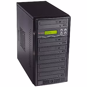 Bestduplicator BD-SMG-5T 5 Target 24X SATA DVD Duplicator with Built-In 1 to 5 M-Disc Support Burner