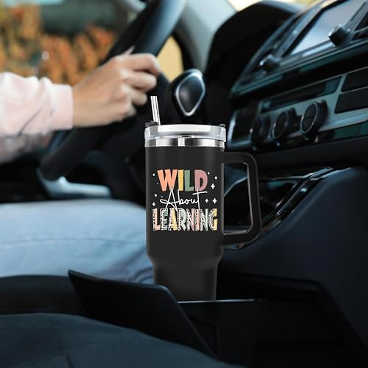 Wild About Learning Tumblers Skinny Employees