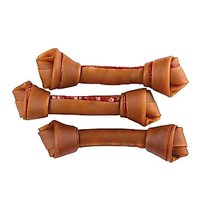 SmartBones Dog Chews, Treat Your Dog to Rawhide-Free Dog Bones, Made With Real Meat and Vegetables, 3 Large