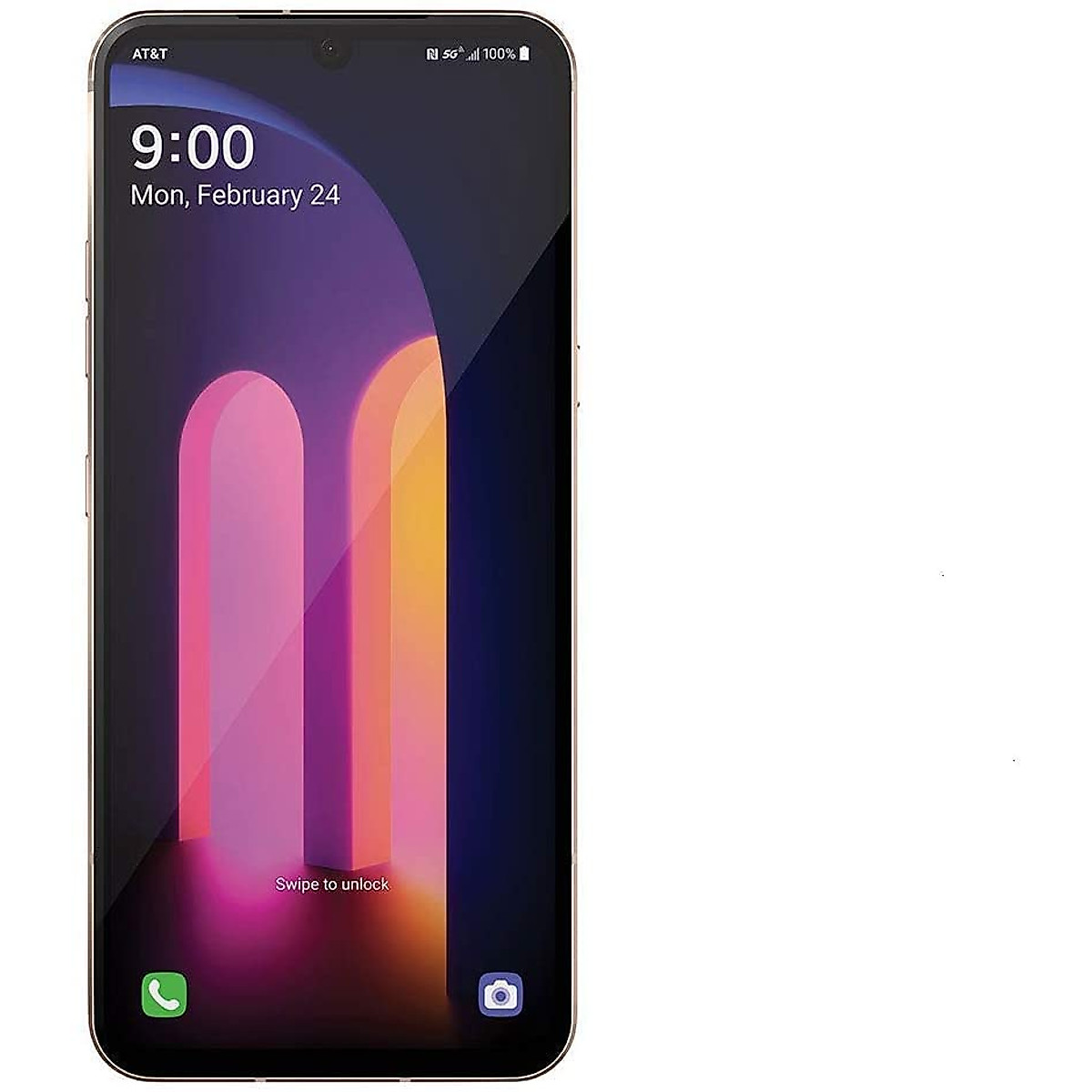 LG V60 ThinQ 5G 128GB Android Smartphone LM-V600TM (Renewed) (Classy Blue, 128GB, GSM Unlocked)