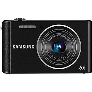 Samsung ST76 16 MP Compact Digital Camera - Black (EC-ST76ZZBPBUS)