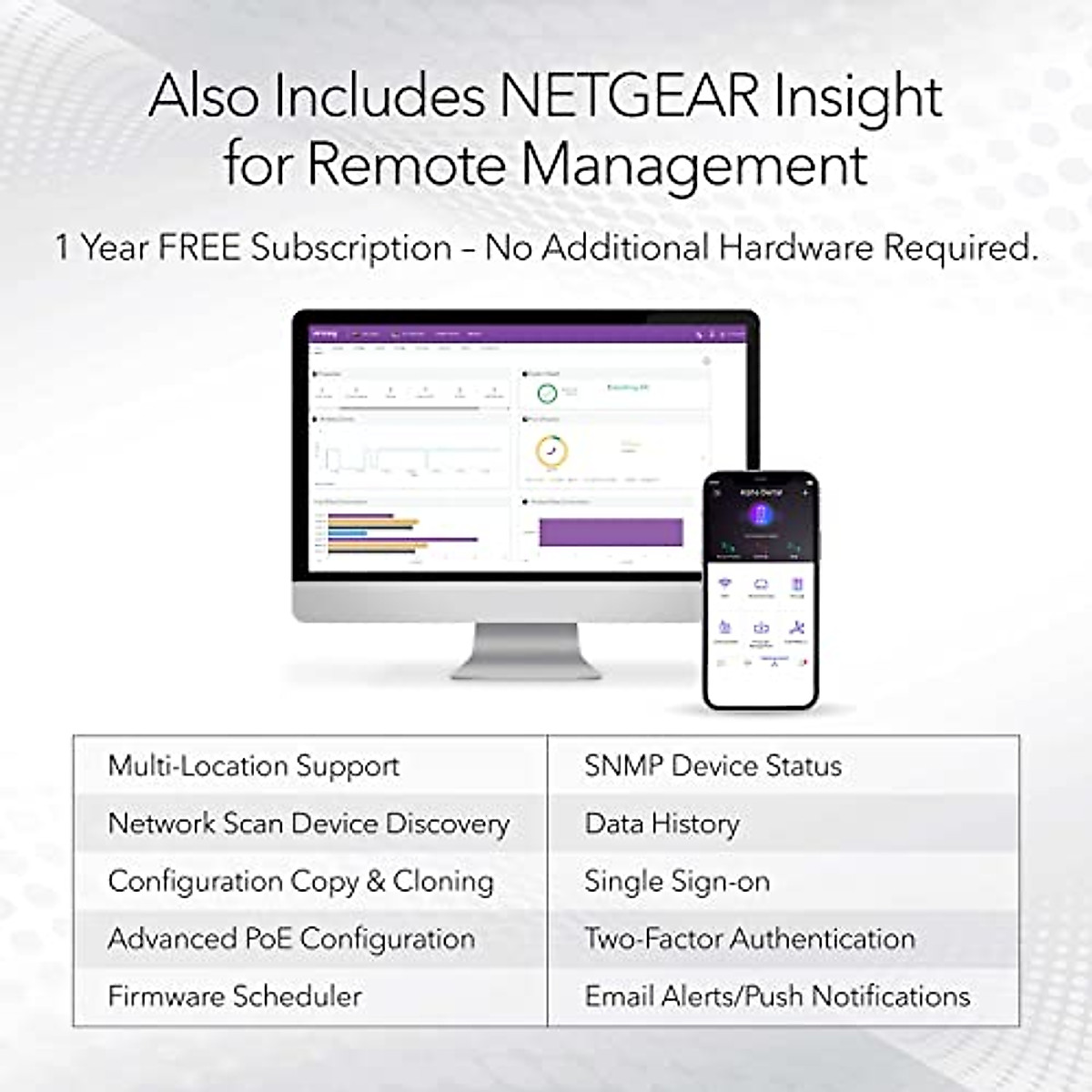 NETGEAR 52-Port PoE Gigabit Ethernet Smart Switch (GS752TP) - Smart Managed, 48 x PoE+ @ 380W, 4 x 1G SFP, Desktop or Rackmount Switch