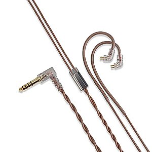 HiFiGo LETSHUOER M3 Purity 6N Monocrystalline Copper Earphone Cable, EJ07M Original Cable 3.5/4.4-0.78 2Pin (4.4mm-0.78 2PIN)