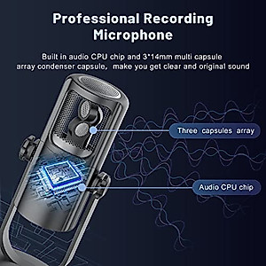 Angetube USB Microphone for PC Mac PS5 PS4, Computer Recording Condenser Mic for Gaming, Streaming, Podcasting, 4 Pickup Patterns, Mic Gain Control & Mute Button Headphone Monitoring Port Plug & Play