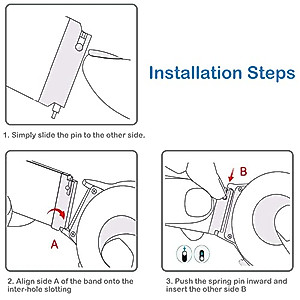 2 Packs Braided Nylon Bands Compatible with Gizmo Watch 3/2/1 Band for Kids,20mm Sost Breathable Elastic Stretchy Watch Band Replacement with Adjustable Buckle